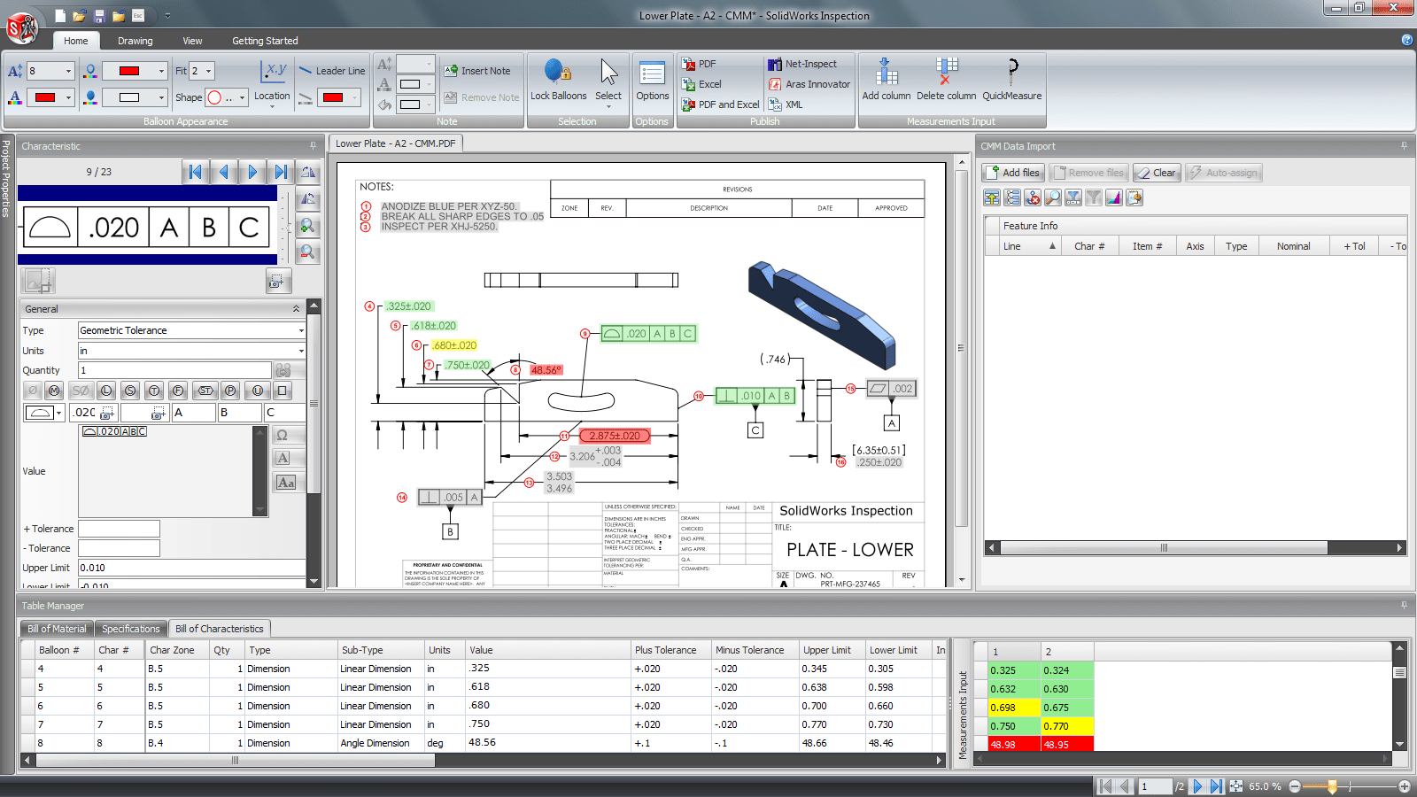 Creating Inspection Reports